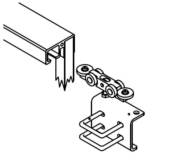 Chain Link 4 1/2" (4 1/2" OD) Round Heavy-Duty Truck Bracket For ...