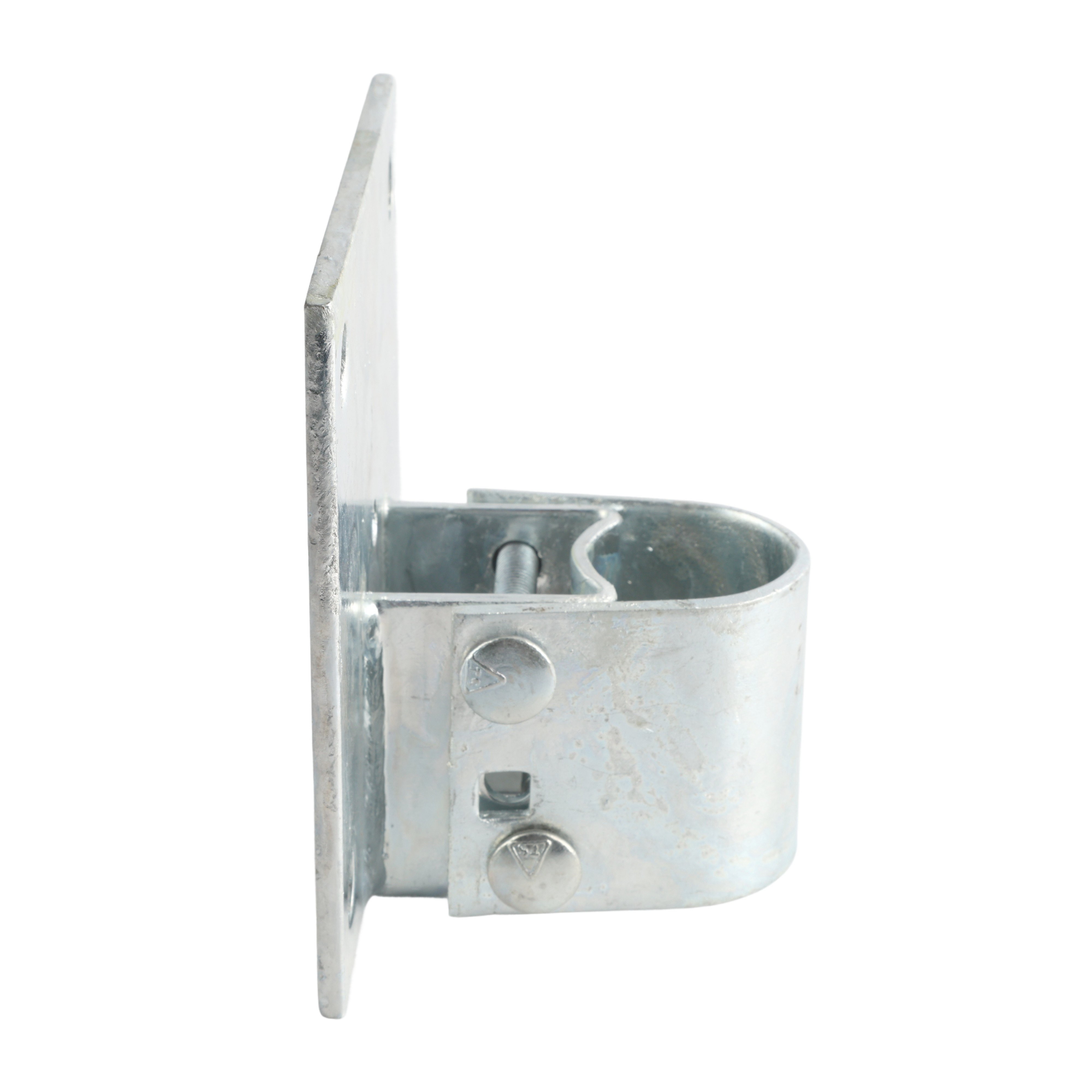 Chain Link 1 5/8" or 2" [1 7/8" OD] Wall Mount Gate Butt Hinge 90/180 ...