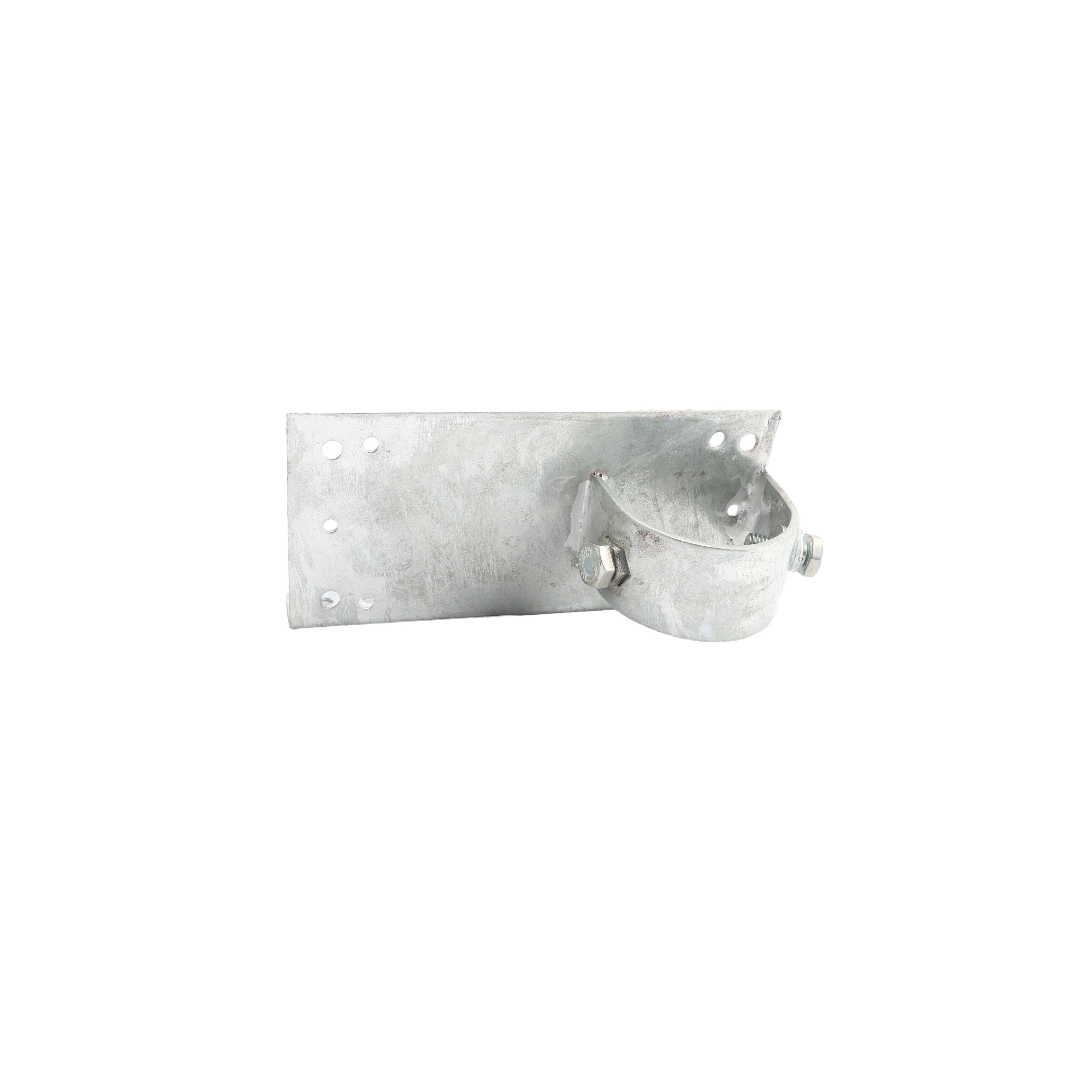 Chain Link Wood Fence Adapter Lifetime Steel Post® Powder Coated