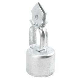 Chain Link Fencing Hot Dip Galvanized Loop Caps - Chain Link Fittings ...