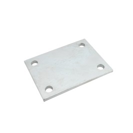 Chain Link Fencing Floor Flanges - Chain Link Fittings | Chain Link ...