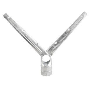 Chain Link Fence Security Barbed Wire Arms | Chain Link Fittings