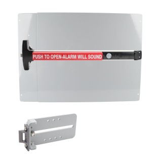 Gate Panic Bar Kits - Panic Exit Hardware - Chain Link Fittings | Chain ...