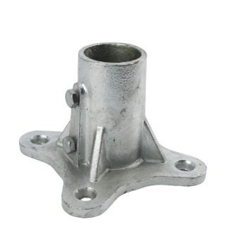 Chain Link Fencing Floor Flanges - Chain Link Fittings | Chain Link ...