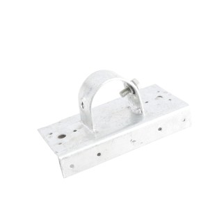 Wooden Fence to Steel Post Adapters - Chain Link Fittings | Chain Link ...