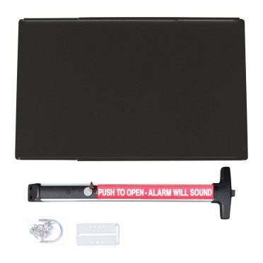 Gate Panic Bar Kits - Panic Exit Hardware - Chain Link Fittings | Chain ...