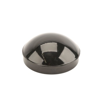 Chain Link Fencing Black Dome Post Caps - Black Chain Link Fittings ...