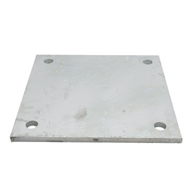 Chain Link Fencing Floor Flanges - Chain Link Fittings | Chain Link ...