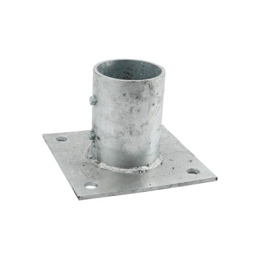 Chain Link Fencing Floor Flanges - Chain Link Fittings | Chain Link ...