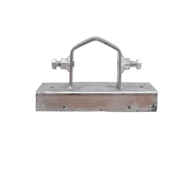 Wooden Fence to Steel Post Adapters - Chain Link Fittings | Chain Link ...