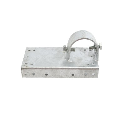 Wooden Fence to Steel Post Adapters - Chain Link Fittings | Chain Link ...