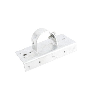 Wooden Fence to Steel Post Adapters - Chain Link Fittings | Chain Link ...