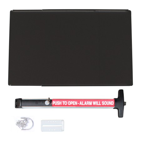 Gate Panic Bar Kits - Panic Exit Hardware - Chain Link Fittings | Chain ...