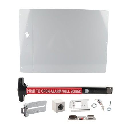 Gate Panic Bar Kits - Panic Exit Hardware - Chain Link Fittings | Chain ...