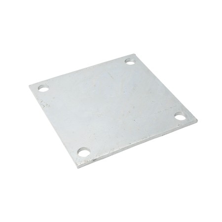 Chain Link Fencing Floor Flanges - Chain Link Fittings | Chain Link ...