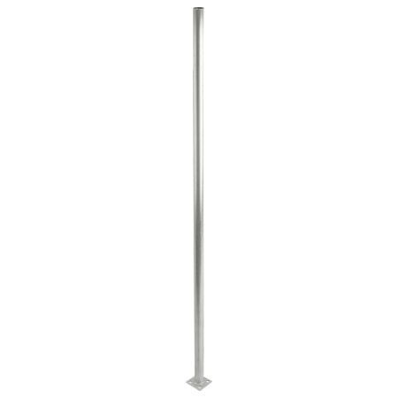 Chain Link Fence Welded Plate Surface Mount Posts - Chain Link Fittings ...