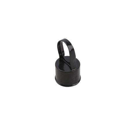Chain Link Fencing Black Post Loop Caps - Black Chain Link Fittings ...