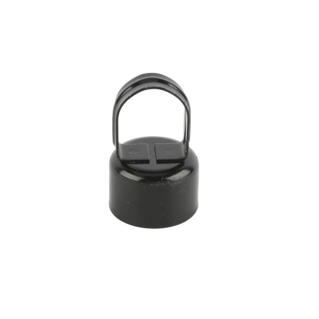 Chain Link Fencing Black Post Loop Caps - Black Chain Link Fittings ...