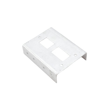 Wooden Fence to Steel Post Adapters - Chain Link Fittings | Chain Link ...