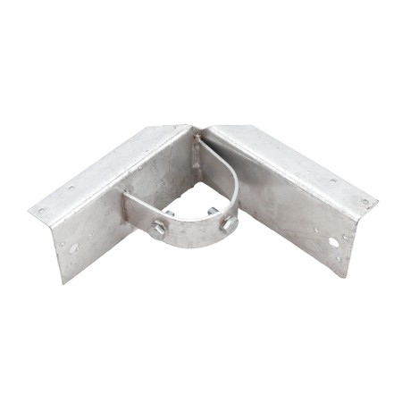 Wooden Fence to Steel Post Adapters - Chain Link Fittings | Chain Link ...