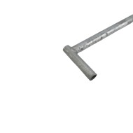 Chain Link 48" Drop Rod Assembly Kit - Heavy Duty Gate and Dumpster ...