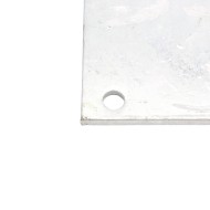 Chain Link 3/8" x 8" x 8" Weldable Surface Mount Floor Flange - Base ...