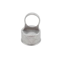 Chain Link 2 1/2" [2 3/8" OD] x 1 5/8" [1 5/8" OD] Top Rail Eye Top ...