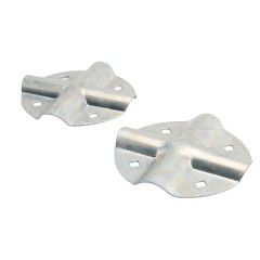 4 Way Connector Bracket Bolt on Bracket for 1 3/8" x 1 3/8" Round Post ...