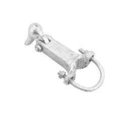 Chain Link 1 5/8" or 2" [1 7/8" OD] Duckbill Gate Holdback - Gate Open ...