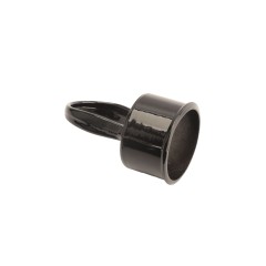 Chain Link 1 5/8" [1 5/8" OD] x 1 3/8" [1 3/8" OD] Black Top Rail Eye ...