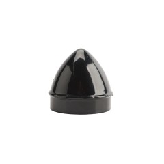 Chain Link 2" Black Die-Cast Aluminum External Acorn Post Cap (Fits 1 7 ...