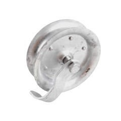 Chain Link 7" Safety Pipe Track Roller Wheel for 1 5/8" Pipe Track ...