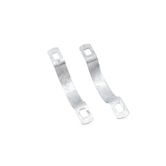 Chain Link 3" [2 7/8" OD] Two-Way Brace Band - 180 Degree Rail End Band ...