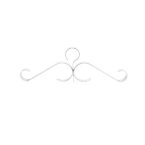 Chain Link 1-Piece 18" Long Gate Scroll - Decorative Gate Topper ...