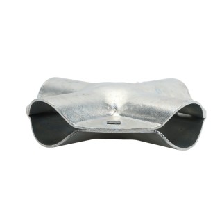 4 Way Connector Bracket Bolt on Bracket for 1 5/8" x 1 5/8" Round Post ...