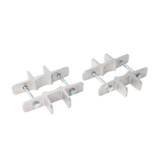 Bufftech 5" x 5" Post EZ Set Brackets for 1 7/8" or 2" Round Posts ...