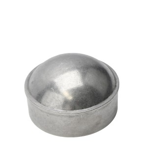 Aluminum 3 1/2" (Fits 3 1/2" OD Actual) External Fitting Post Dome Cap ...