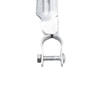 Chain Link Universal Barb Wire Post x 1 3/8" Top Rail Barb Wire Arm ...