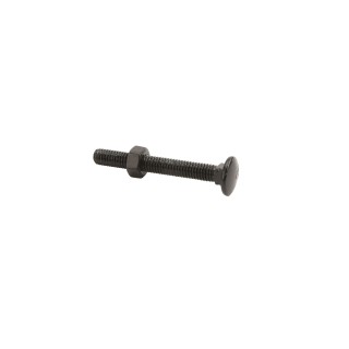 Chain Link 3/8" x 3" Carriage Bolt & Nut (HDG & Powder Coated Black ...