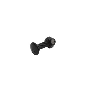 Chain Link 5/16" x 1 1/4" Carriage Bolt & Nut (HDG & Powder Coated ...