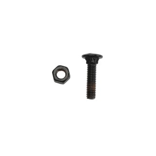 Chain Link 5/16" x 1 1/4" Carriage Bolt & Nut (HDG & Powder Coated ...