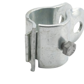 2 1/2" (2 3/8" OD) Industrial Round Post Collar Hinge - Hook & Eye ...