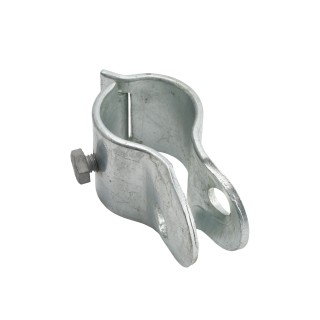 2 1/2" (2 3/8" OD) Industrial Round Post Collar Hinge - Hook & Eye ...