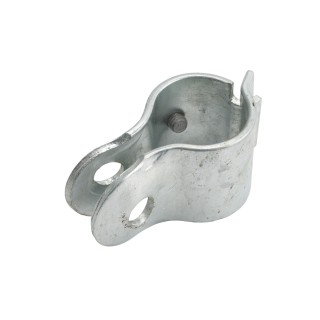 2 1/2" (2 3/8" OD) Industrial Round Post Collar Hinge - Hook & Eye ...
