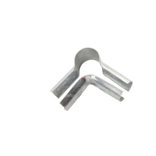 Chain Link 2" [1 7/8" OD] Post x 1 3/8" Rail - Corner Line Rail Clamp ...