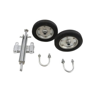Chain Link Fence Double Wheel Gate Carrier with 7 3/4" Solid Rubber ...