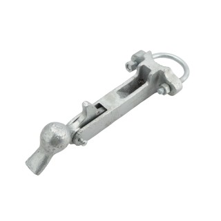 Chain Link 1 5/8" or 2" [1 7/8" OD] Duckbill Gate Holdback - Gate Open ...