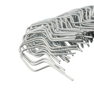 T Post Clips EZ Twist Preformed Steel Tie Wire 11 Gauge Fence Ties ...