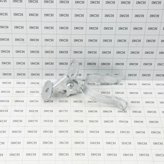 Chain Link Fence Latch 2" [1 7/8" OD] Wall Mount Drop Fork Latch Kit ...