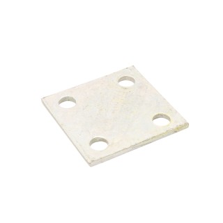 Chain Link 1/4" x 4" x 4" Weldable Surface Mount Floor Flange - Base ...